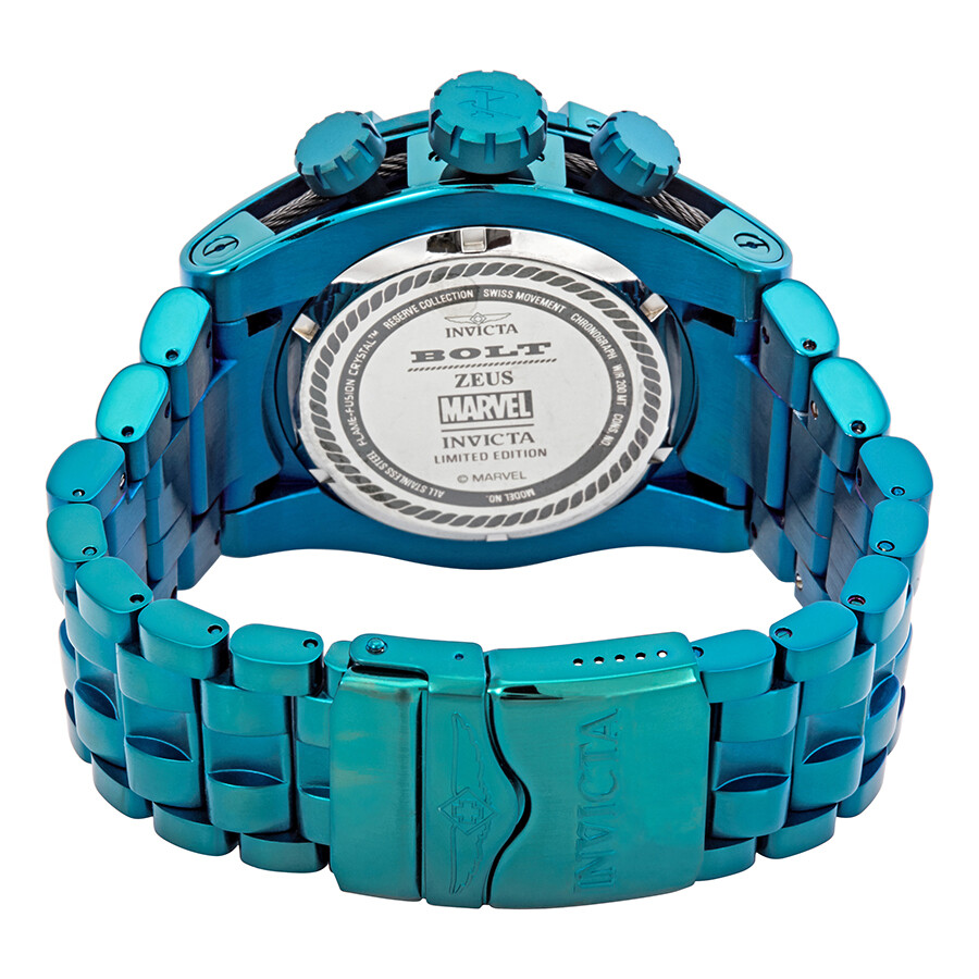 Invicta Marvel Hulk Chronograph Black Dial Men's Watch 26013 ...