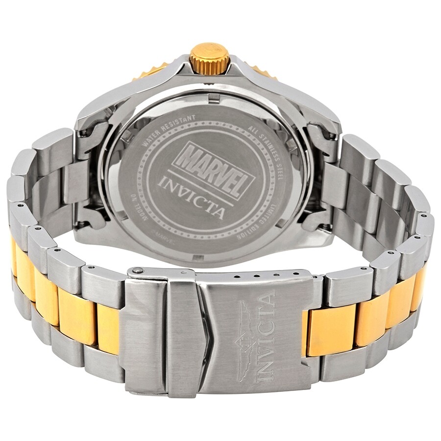 Invicta Marvel Spiderman Quartz Black Dial Men's Watch 29684 ...