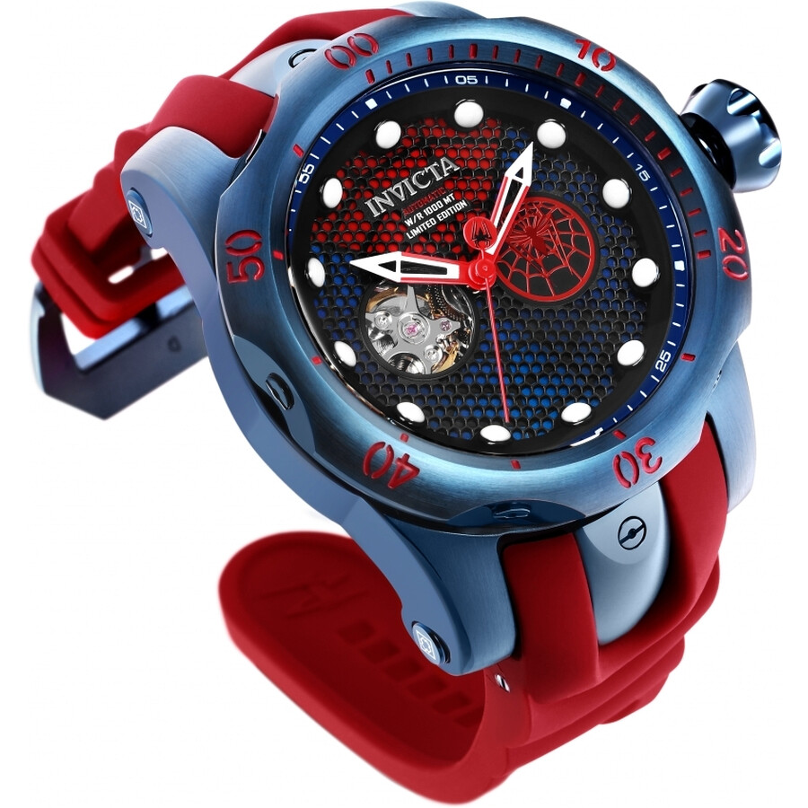 Invicta Marvel Spiderman Automatic Men's Watch 26120 886678315093 ...