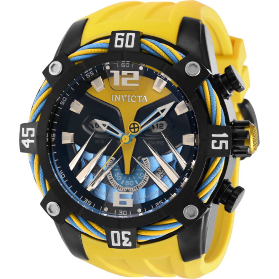 Invicta Marvel X-men Chronograph GMT Quartz Men's Watch 37376 ...