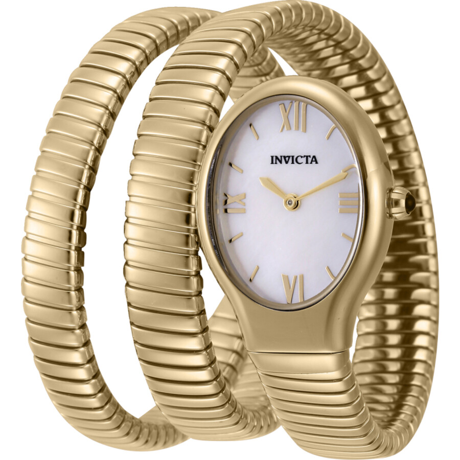 Invicta Mayamar Quartz White Dial Ladies Watch 44501 886678589944 ...