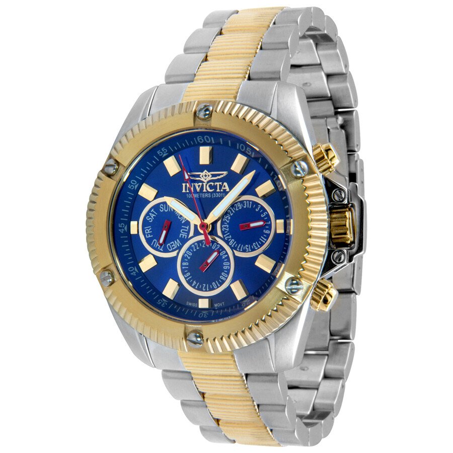 Invicta Men's II Collection Multi-Function Two-tone Stainless Steel ...