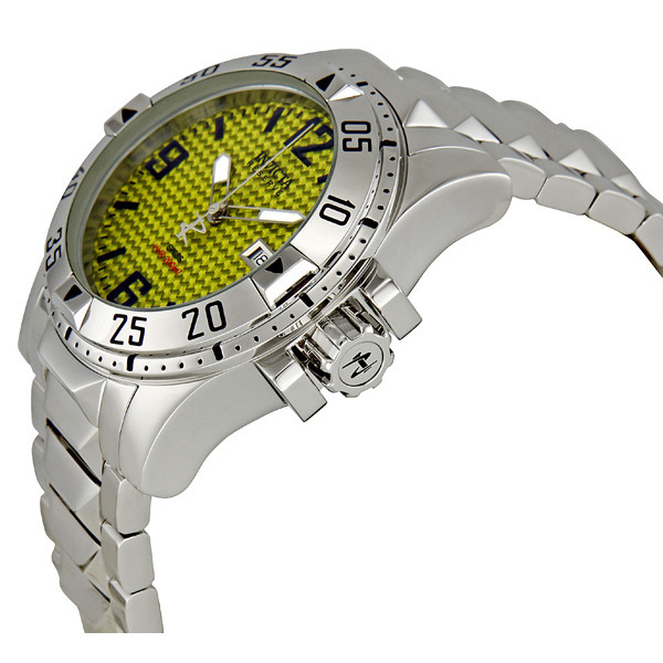 Invicta Men's Signature Reserve 200 Meter Yellow Dial Swiss Dive Watch ...