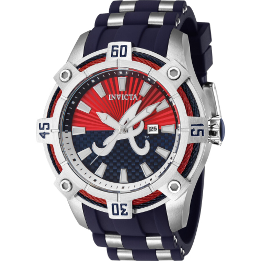 Invicta MLB Atlanta Braves Quartz Men's Watch 43260 886678573912 ...
