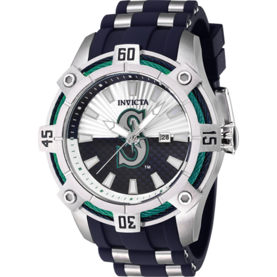 Invicta MLB Seattle Mariners Quartz Men's Watch 43294 886678574001 ...