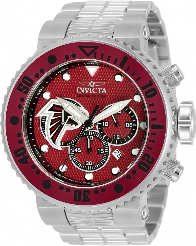 Invicta NFL Atlanta Falcons Chronograph Quartz Men's Watch 33116 ...