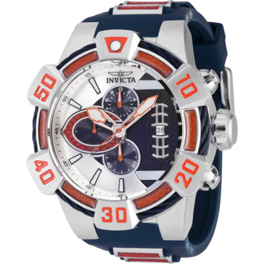 Invicta NFL Chicago Bears Chronograph Quartz Men's Watch 41575 ...