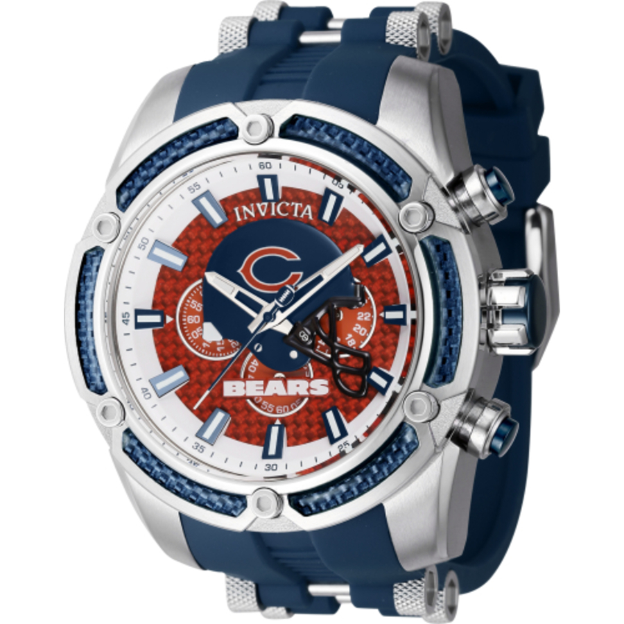Invicta NFL Chicago Bears Chronograph Quartz Men's Watch 41883 ...