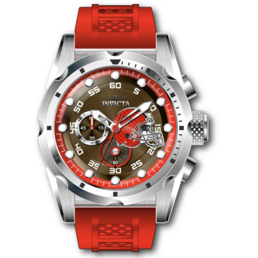 Invicta NFL Cleveland Browns Chronograph Quartz Men's Watch 45528 ...