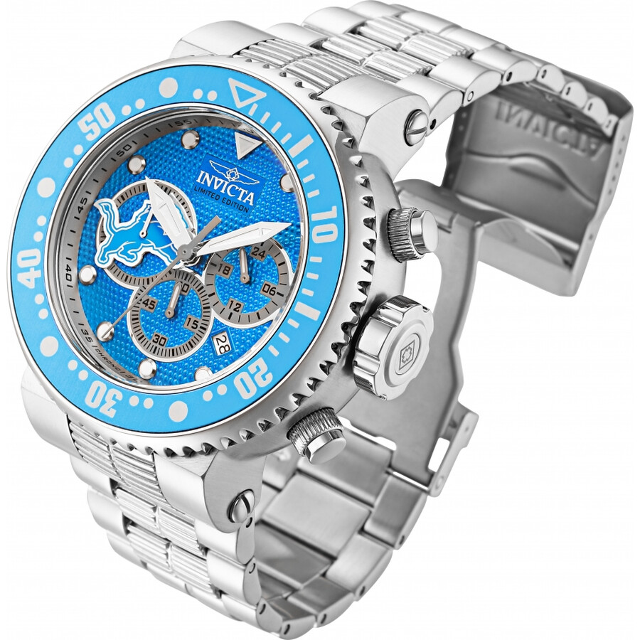 Invicta NFL Detroit Lions Chronograph Quartz Men's Watch 33125 ...