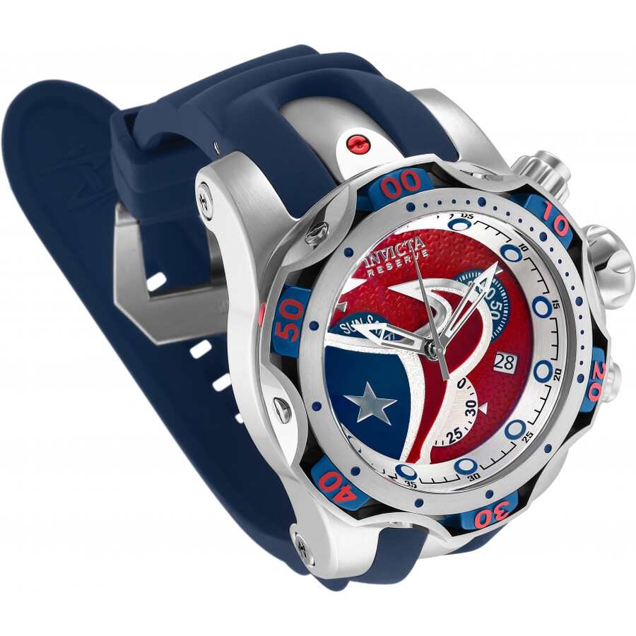 Invicta NFL Houston Texans Chronograph Quartz Men's Watch 33074 ...
