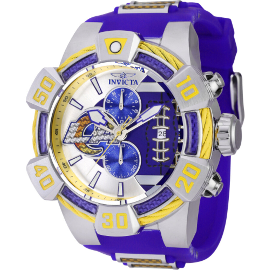 Invicta NFL Los Angeles Rams Chronograph Quartz Men's Watch 41590 ...