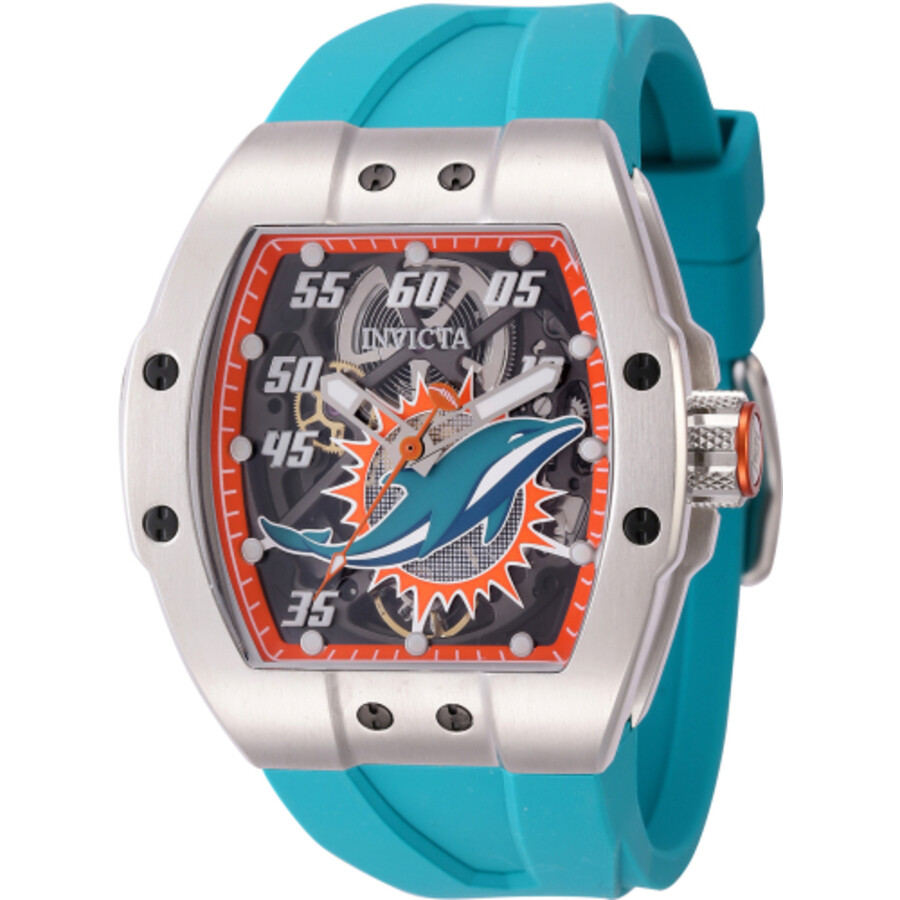 Invicta NFL Miami Dolphins Automatic Men's Watch 45061 886678598731 ...