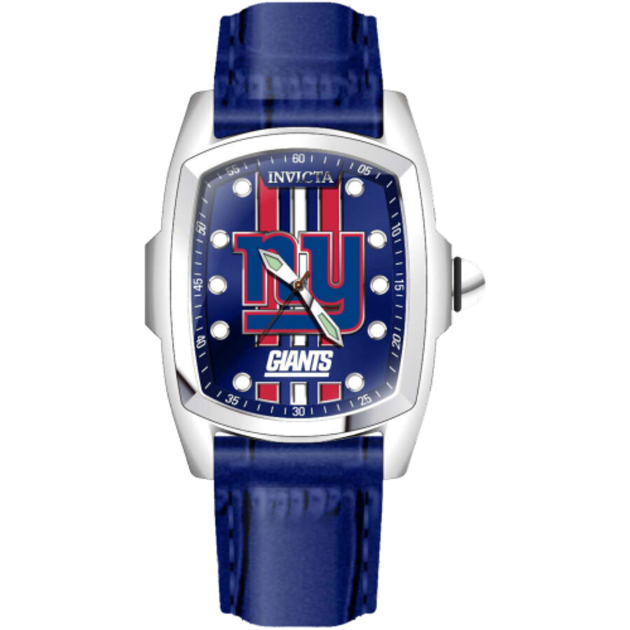 Invicta NFL New York Giants Quartz Blue Dial Men's Watch 45455 ...