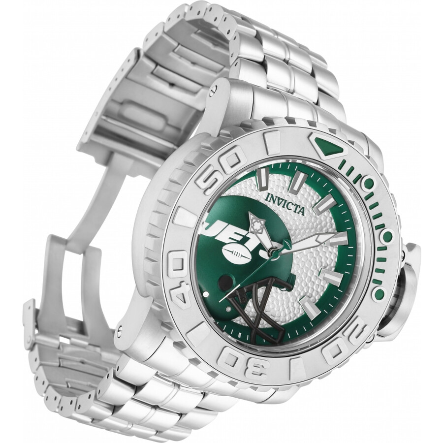 Invicta NFL New York Jets Automatic White Dial Men's Watch 33028 ...
