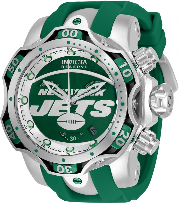 Invicta NFL New York Jets Chronograph Quartz Men's Watch 33081 ...