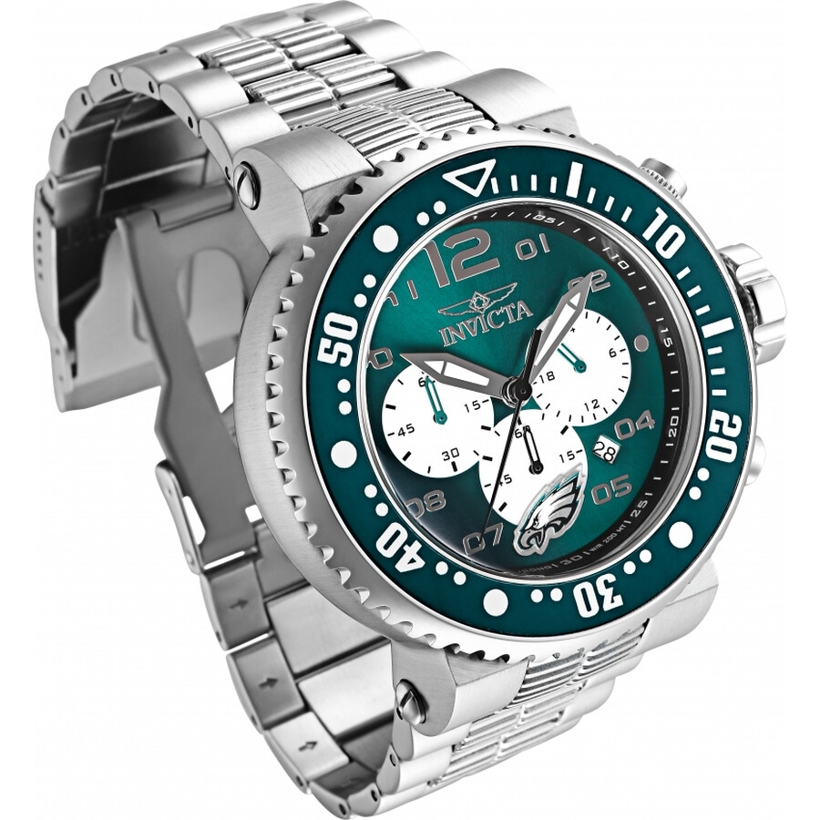Invicta NFL Philadelphia Eagles Chronograph Quartz Men's Watch 30280 ...