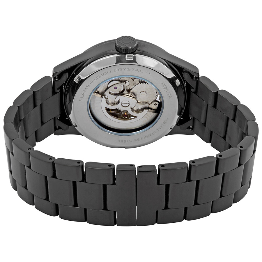 Invicta Objet D Art Automatic Black Dial Men's Watch 27574 886678330393 ...