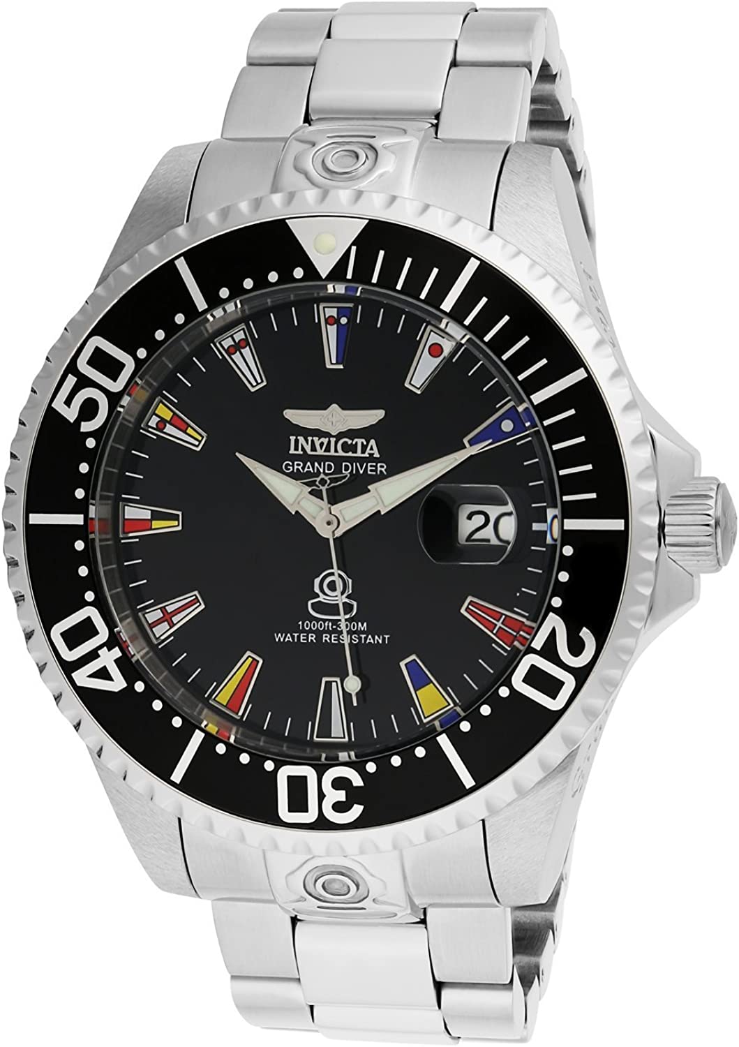 Invicta Pro Diver Automatic Black Dial Men's Watch 21323 886678261673 ...
