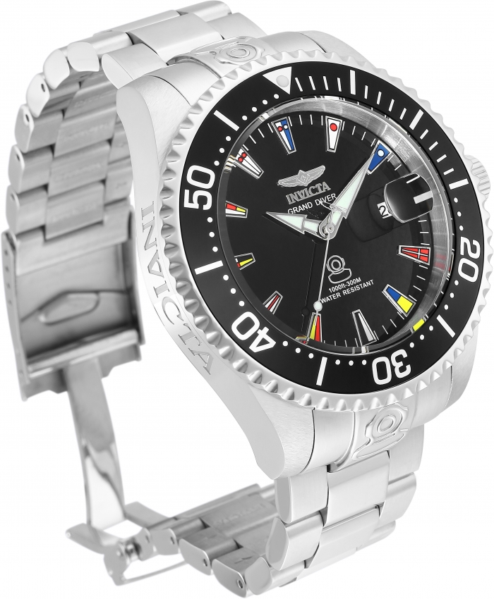 Invicta Pro Diver Automatic Black Dial Men's Watch 21323 886678261673 ...