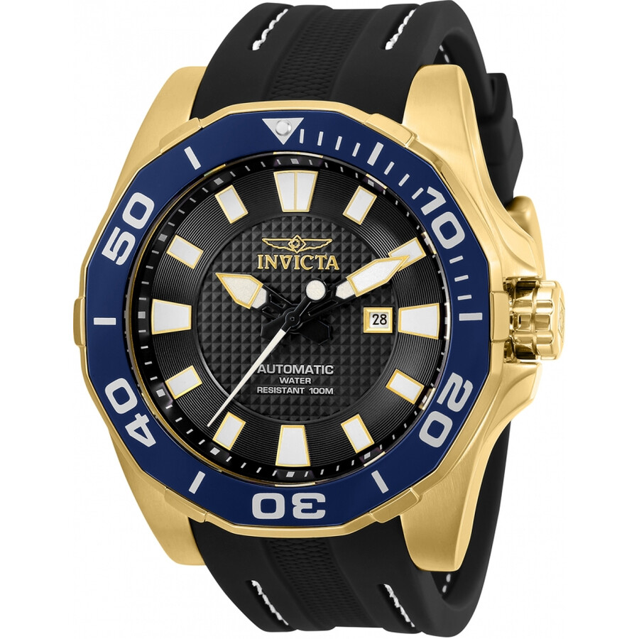 Invicta Pro Diver Automatic Black Dial Men's Watch 30505 886678361946 ...
