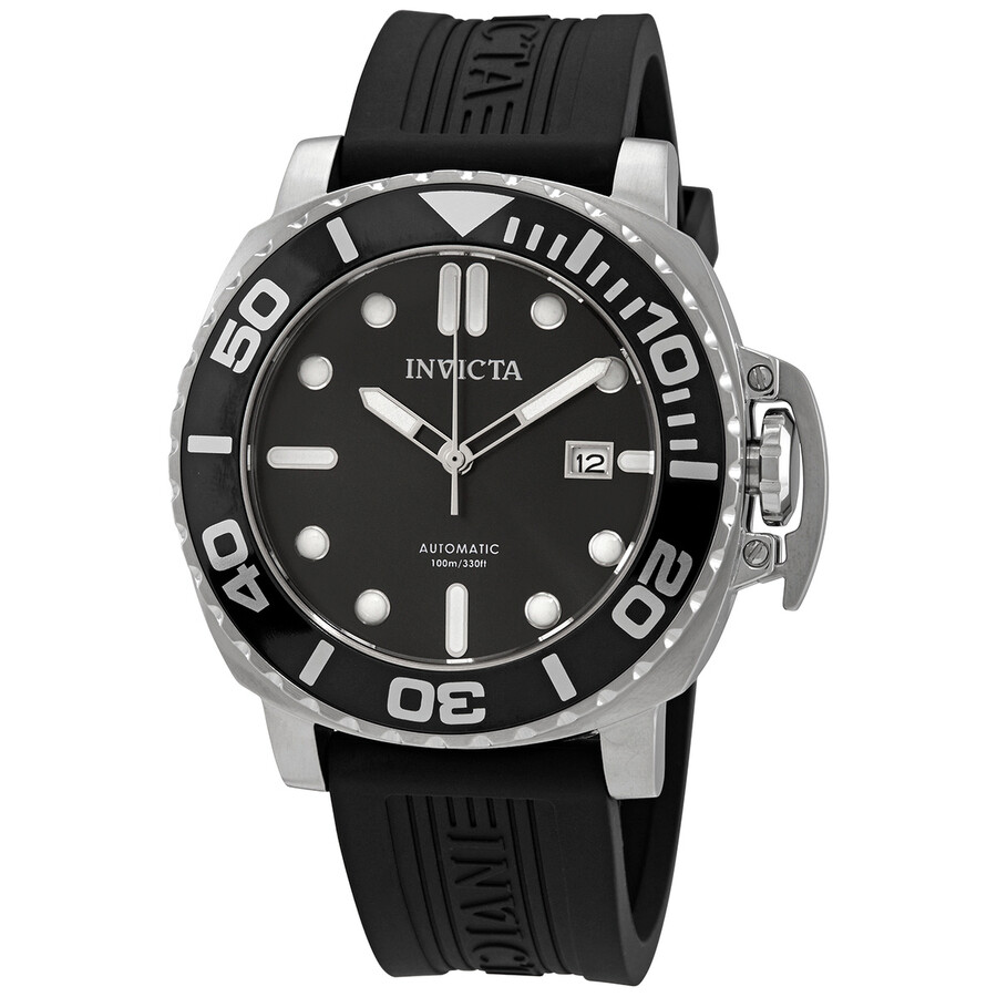 Invicta Pro Diver Automatic Black Dial Men's Watch 34318 886678410118 ...