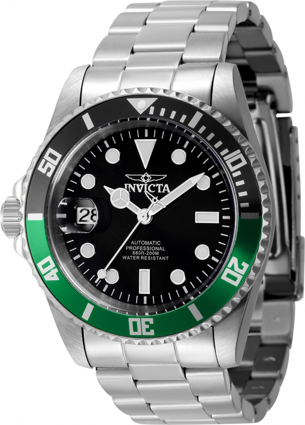 Invicta Pro Diver Automatic Black Dial Sprite Bezel Lefty Men's Watch ...