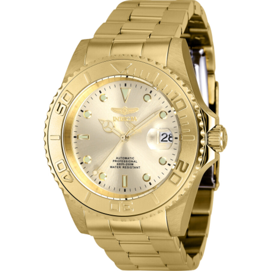 Invicta Pro Diver Automatic Champagne Dial Men's Watch 9010OBXL ...