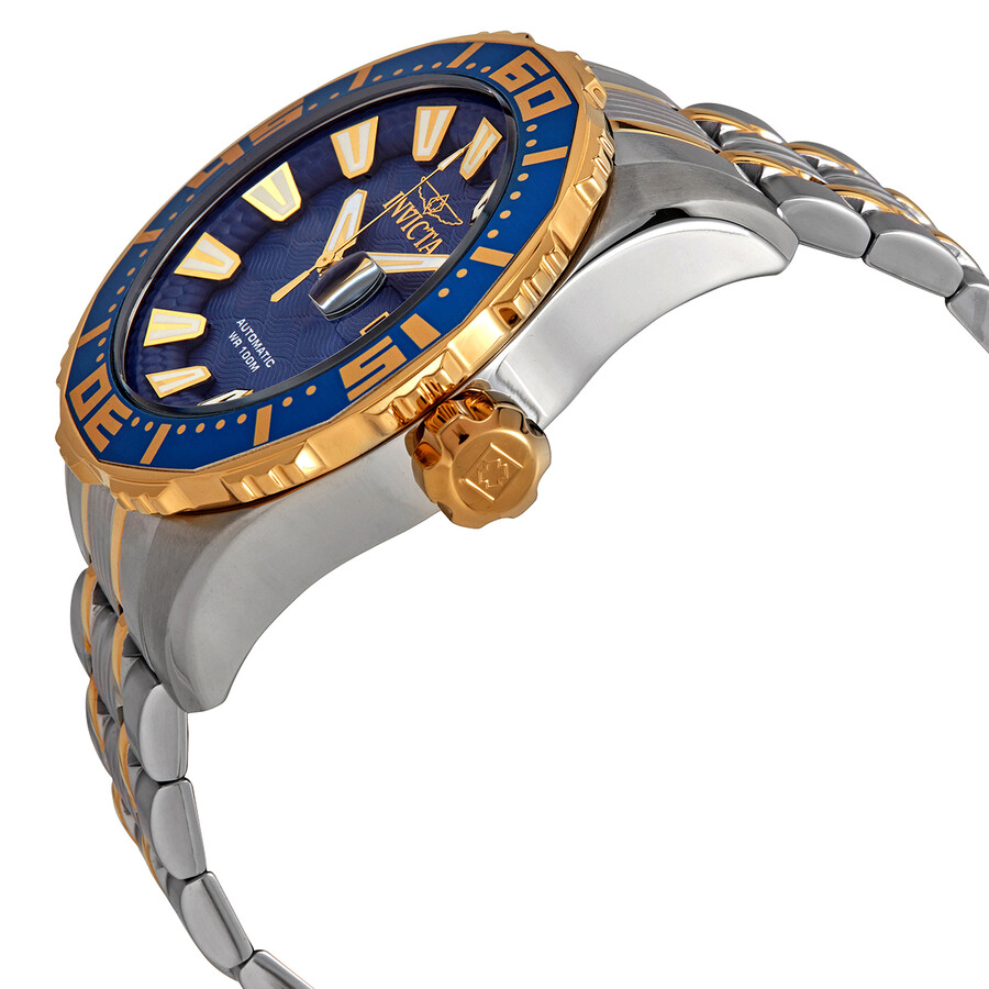 Invicta Pro Diver Automatic Metallic Blue Dial Men's Watch 30293 ...