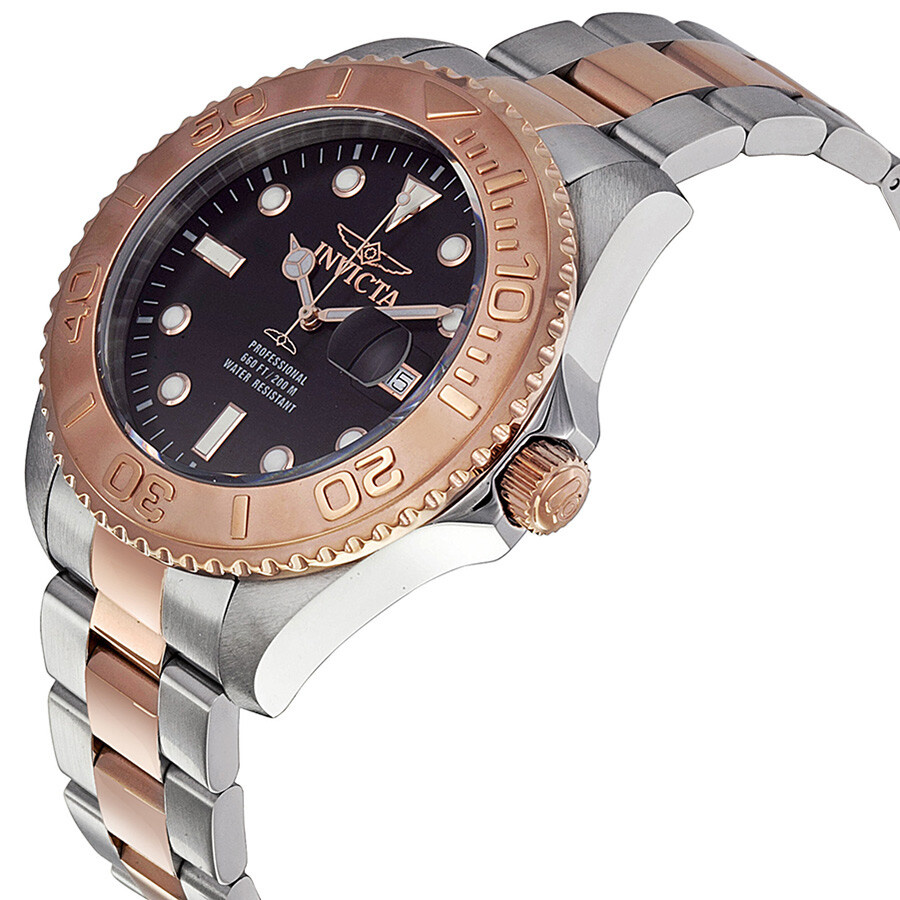 Invicta Pro Diver Balck Dial Two-tone Men's Watch 15188 886678185085 ...