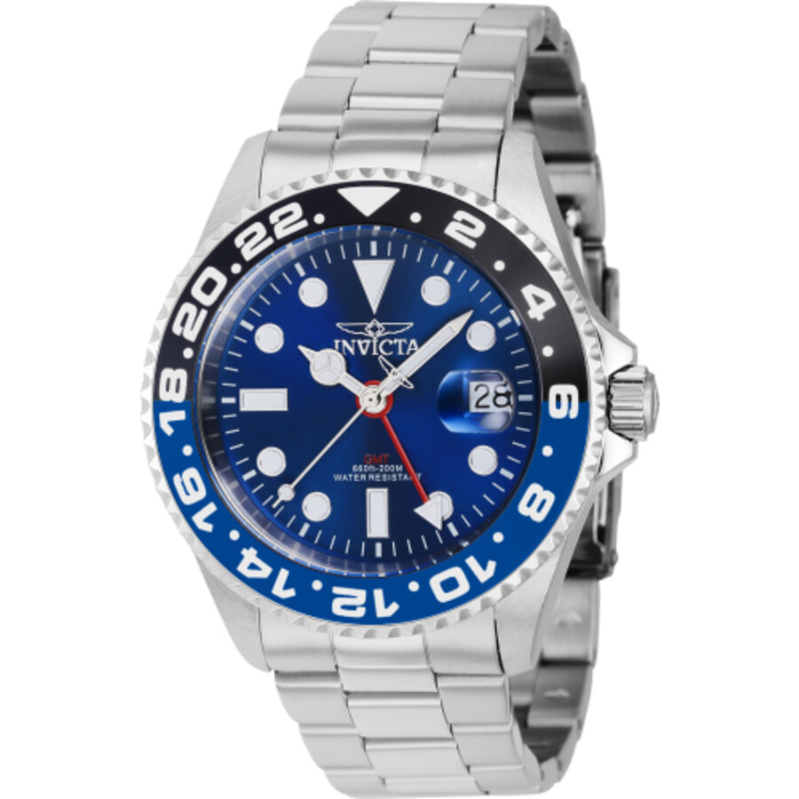 Invicta Pro Diver Blue Dial Batman Bezel Men's Watch 40950 886678548620 ...