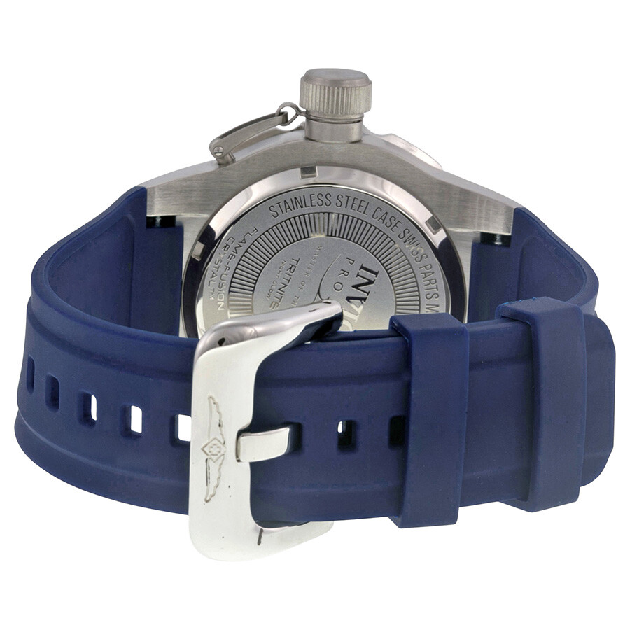 Invicta Pro Diver Blue Dial Rubber Men's Watch 16133 886678198573 - Pro ...