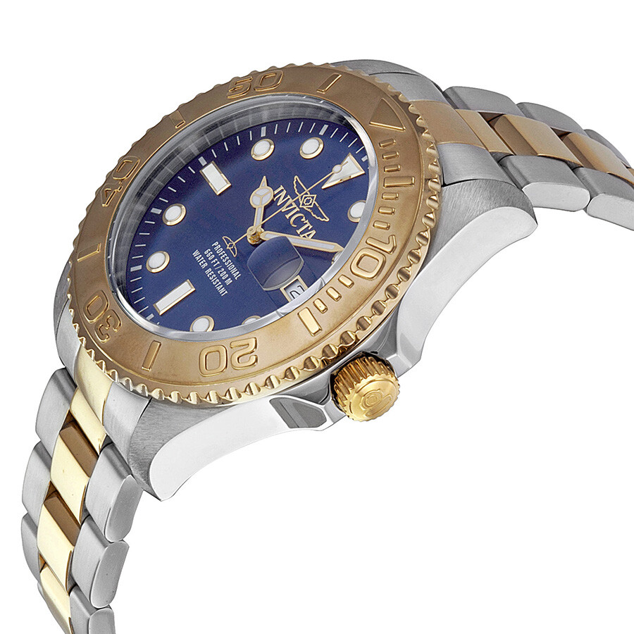 Invicta Pro Diver Blue Dial Two-tone Men's Watch 15181 886678185016 ...
