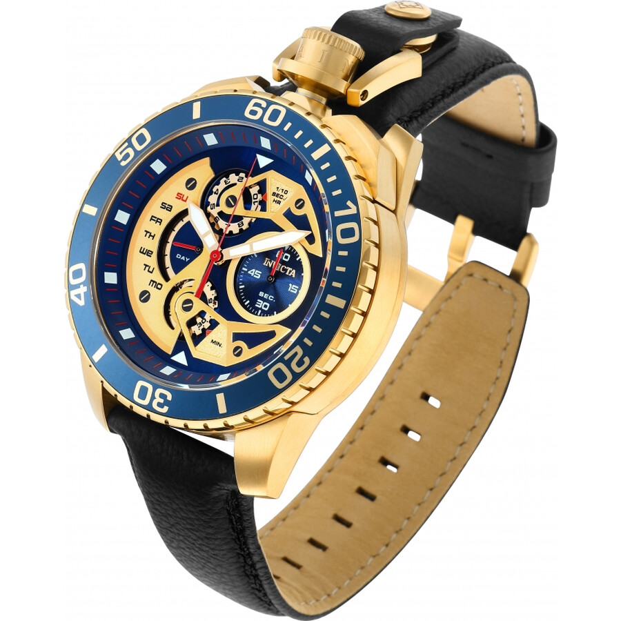 Invicta Pro Diver Chronograph Quartz Blue Dial Men's Watch 35440 ...