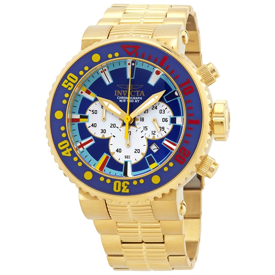 Invicta Pro Diver Chronograph Quartz Men's Watch 27662 886678331307 ...