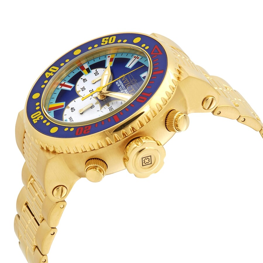 Invicta Pro Diver Chronograph Quartz Men's Watch 27662 886678331307 ...