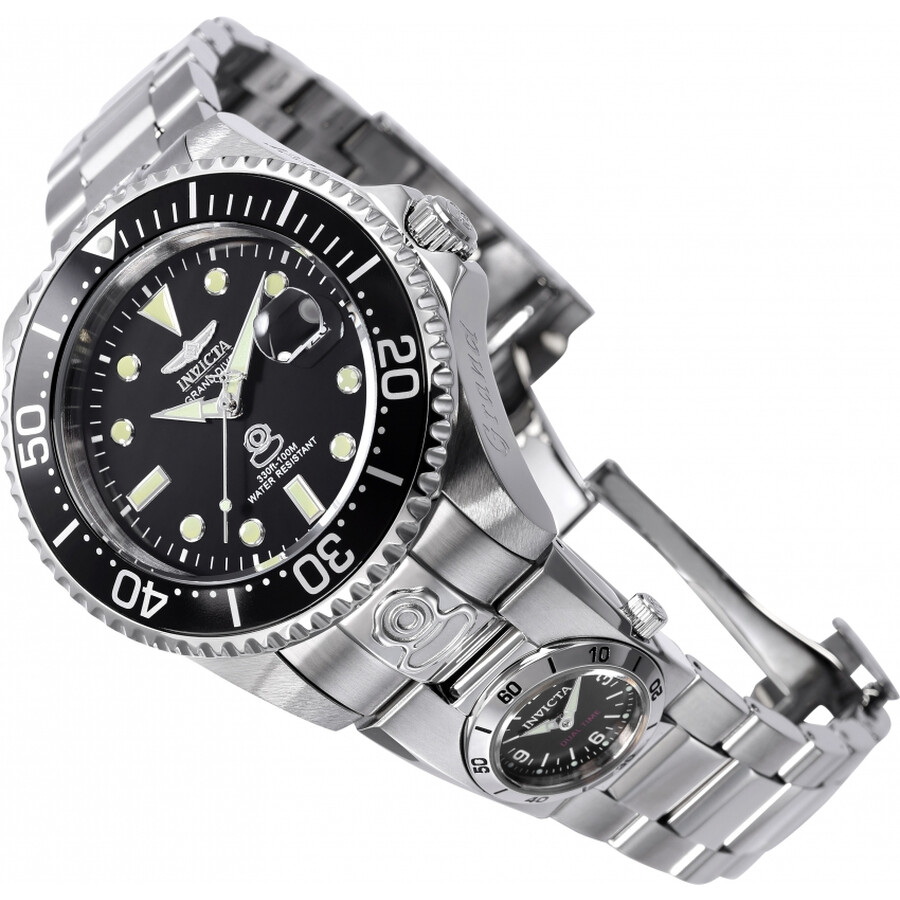 Invicta Pro Diver Date Automatic Black Dial Men's Watch 45812 ...