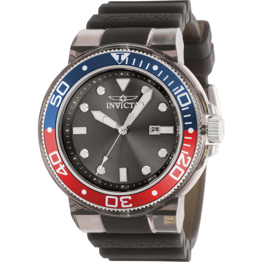Invicta Pro Diver Quartz Black Dial Pepsi Bezel Men's Watch 38884 ...