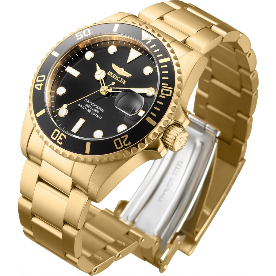 Invicta Pro Diver Quartz Black Dial Unisex Watch 37154 886678459155 ...