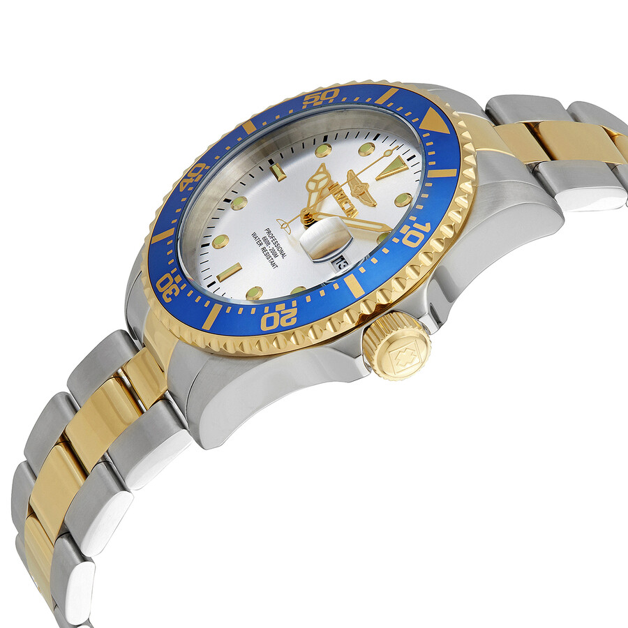 Invicta Pro Diver Silver Dial Men's Watch 22061 886678270613 - Pro ...