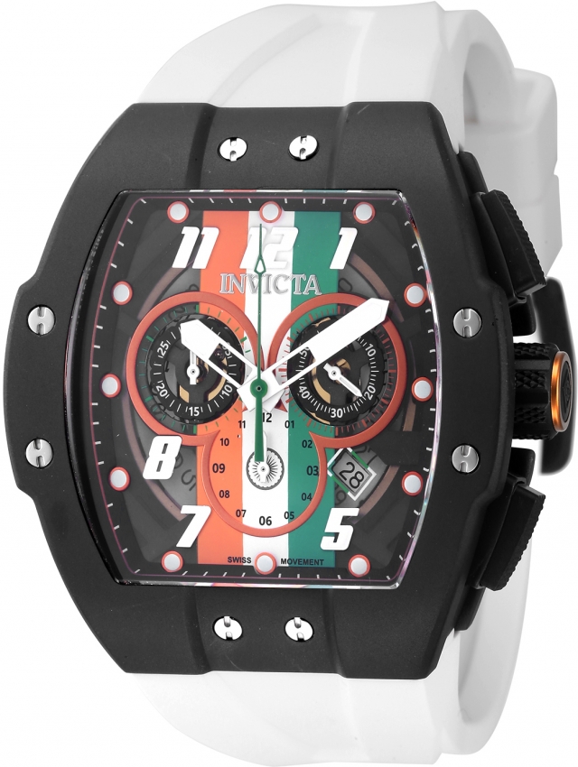 Invicta Racing Chronograph Quartz Black Titanium Men's Watch 47574 ...