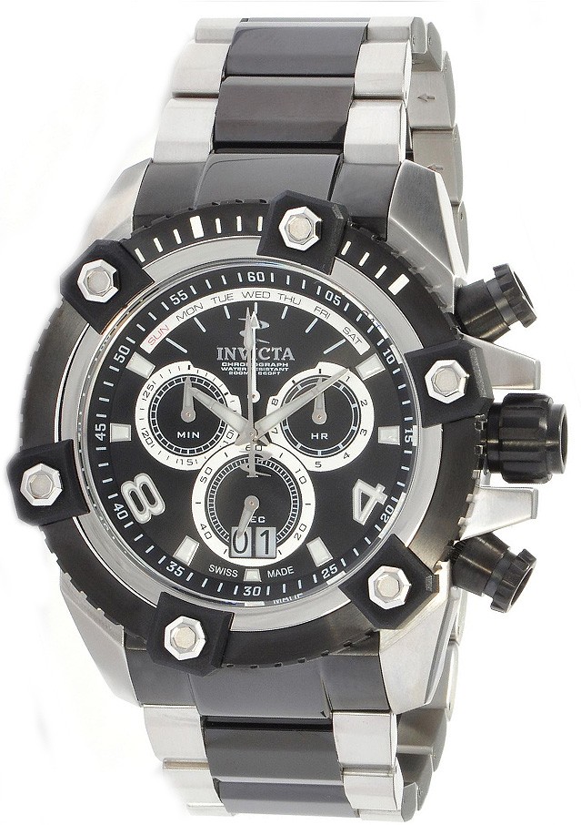 Invicta Reserve Arsenal Swiss Chronograph Men's Watch 0339 843836003391 ...