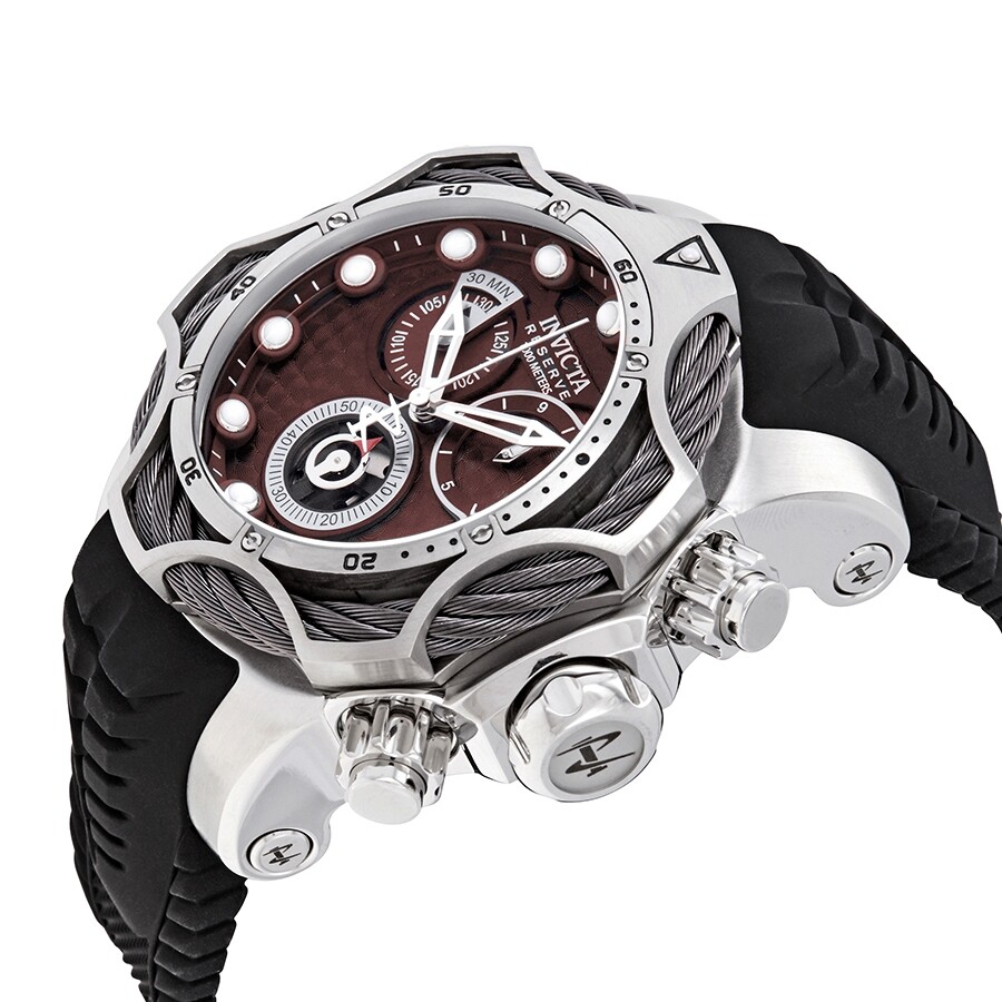 Invicta Reserve Brown Dial Men's Chronograph Watch 27711 886678331802 ...