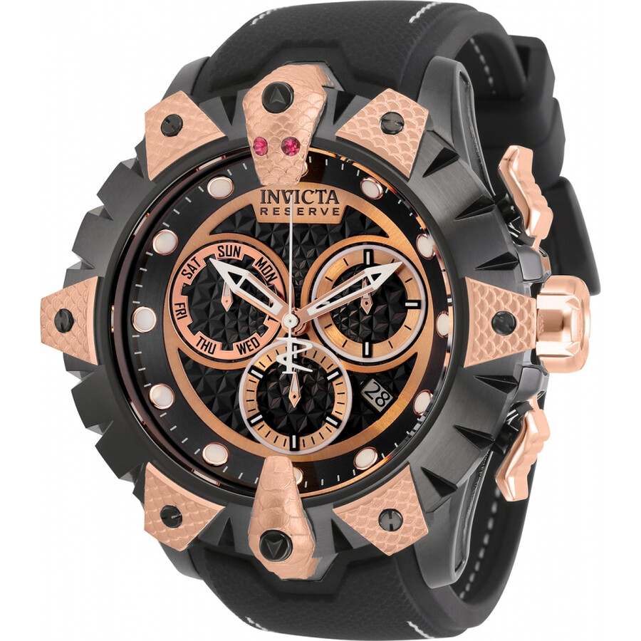 Invicta Reserve Chronograph Quartz Black Dial Men's Watch 32226 ...
