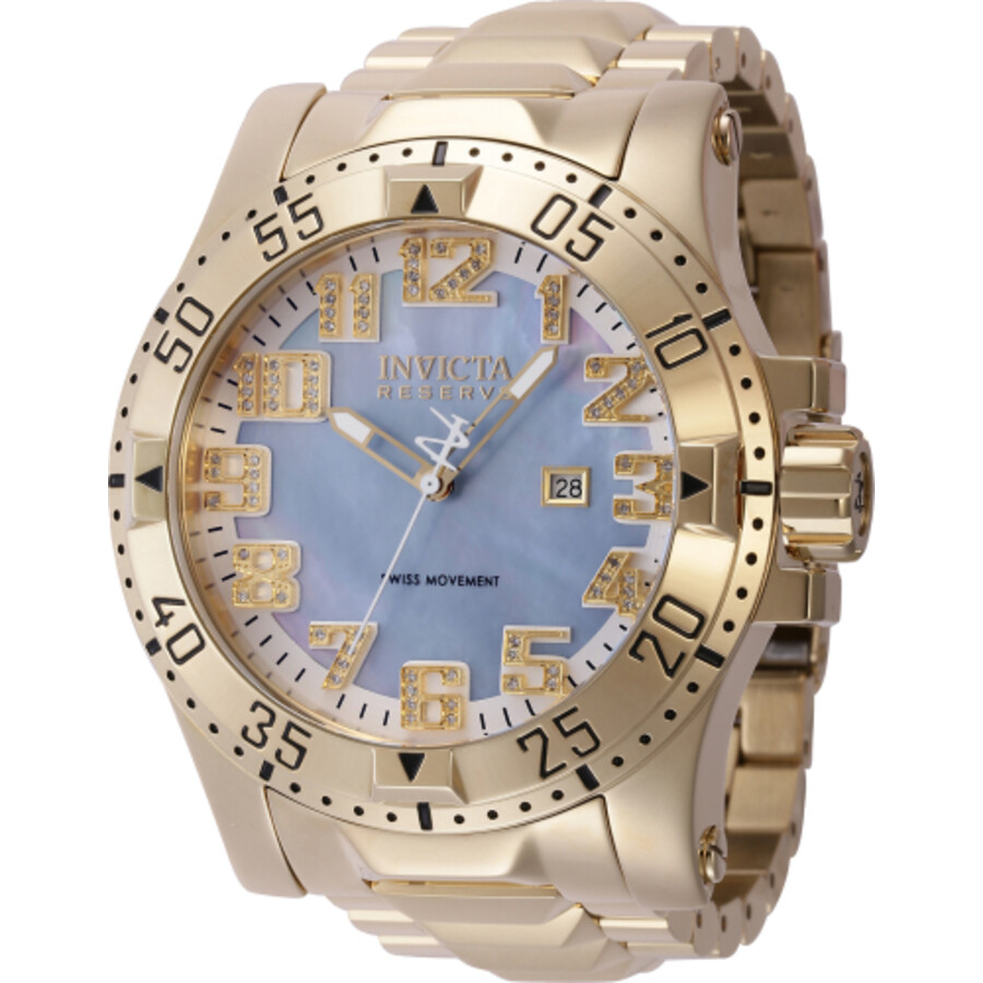 Invicta Reserve Excursion Quartz Silver Dial Men's Watch 43226 ...