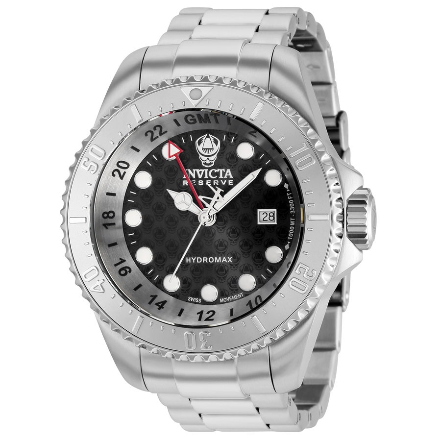 Invicta Reserve Quartz Black Dial Men's Watch 37217 886678459780 ...