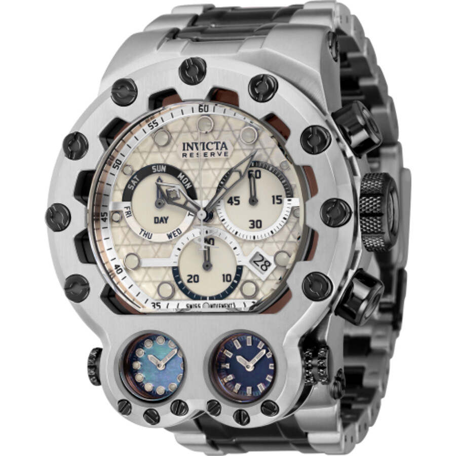 Invicta Reserve Silver-tone Dial Men's Watch 35104 886678463480 ...