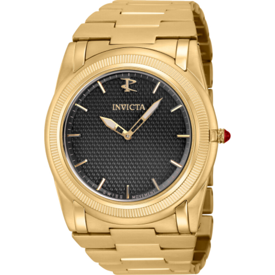 Invicta Reserve Slim Quartz Black Dial Men's Watch 41039 886678549511 ...