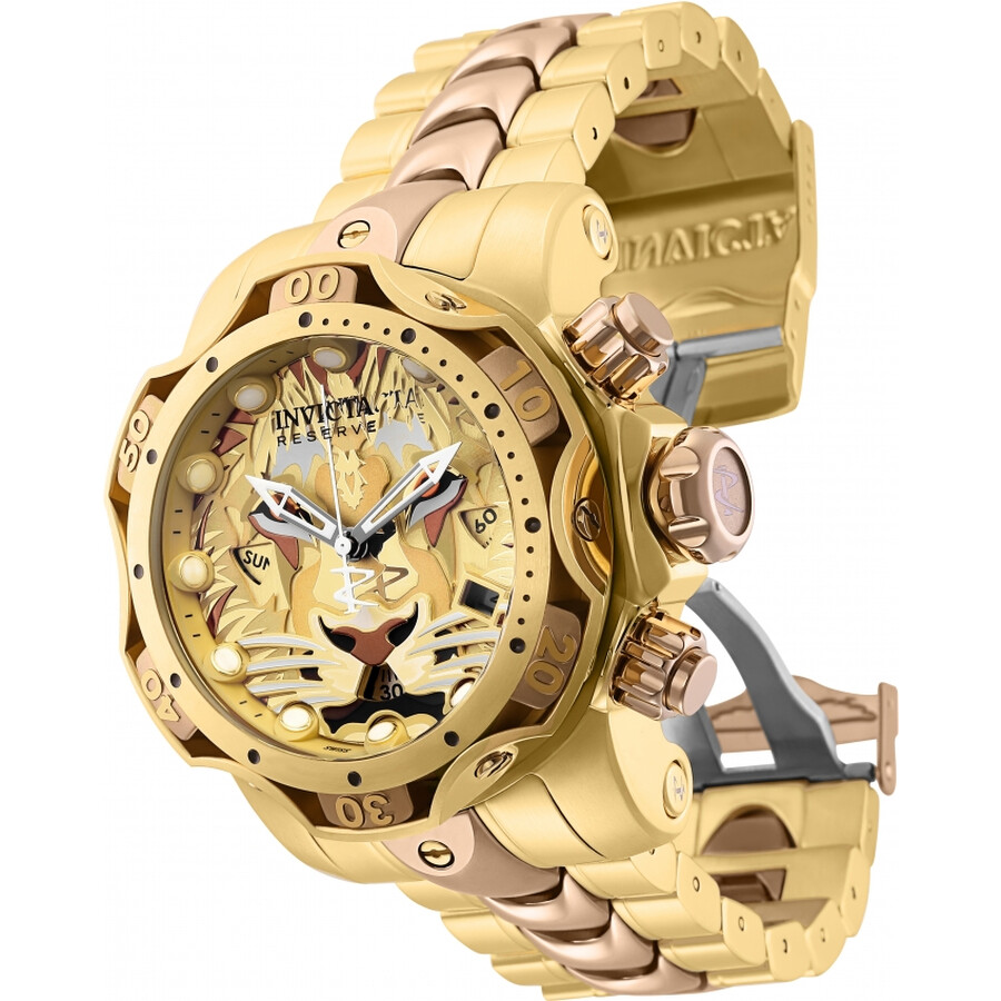Invicta Reserve Venom Gen III Lion Chronograph Quartz Men's Watch 31778 ...