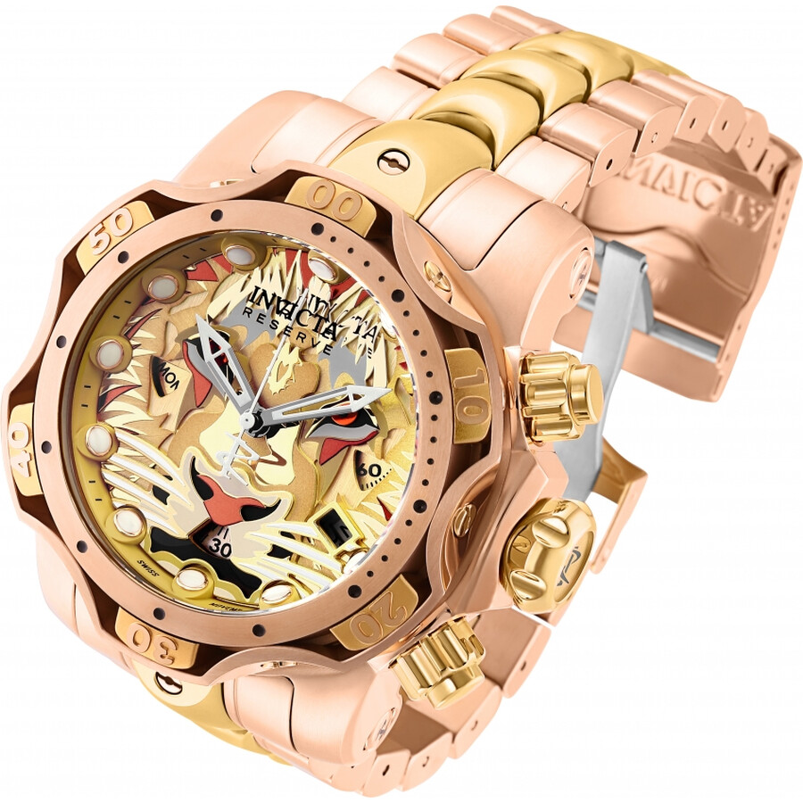 Invicta Reserve Venom Gen III Lion Chronograph Quartz Men's Watch 31779 ...